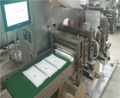 Cina PLC controllata KR-QFT-A Medical Dressing Packaging Machine per cerotti sterili in vendita