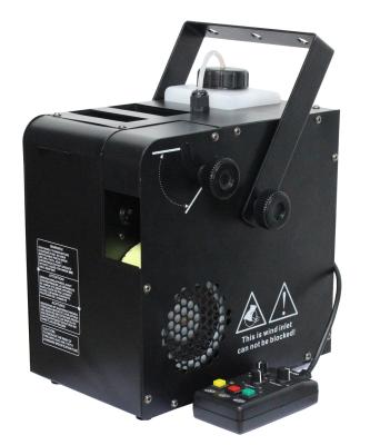 中国 専門の霞の段階の霧機械リモート・コントロール Cu ft/分 4500、2mins ウォーミングアップ 販売のため