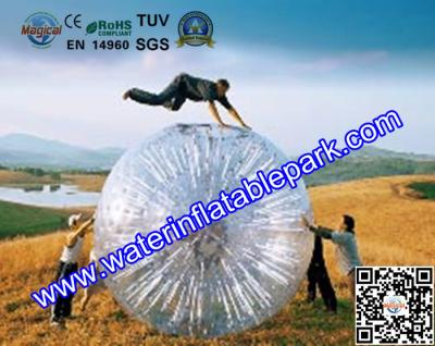 Cina Palla per il gioco, palla gonfiabile della bolla di Zorbing del corpo di sport di Zorb dell'erba in vendita