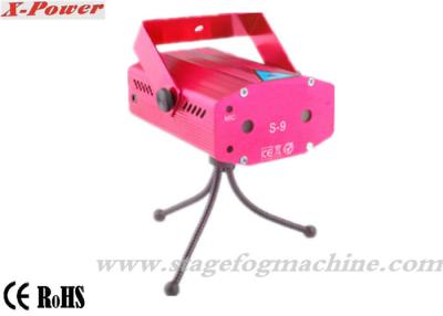 China Mini Laser Stage Light With R G Double Tunnel Mini-Laser And 8 Patterns Gobos  S-9 for sale