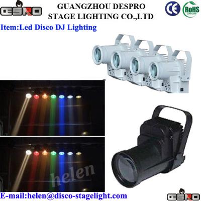 China Professional LED Disco Lights LED DMX Pin Spot 10W  For Nightclub for sale