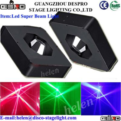 China Rotating Stage Light DJ Party 4*3W Cree LED Beam Light RGB Color Changing for sale