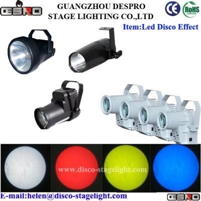 China Theatre DJ 3W LED Pin Spot Stage Light Green / Blue / Yellow / White for sale