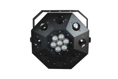 China CREE Beam Effect 3W DMX LED Disco Lights With 4-in-1 Dyeing Effects for sale