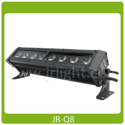 China Outdoor Batten 8x10W Quad LED Disco Light Effect 4-Colour Wash, Two Sections Control for sale