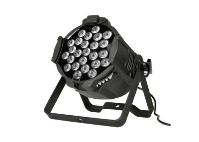 China Full Color RGBW 4-in-1 LED Par Can Lights Night Club DMX Stage Lighting AC 220V / 240V for sale