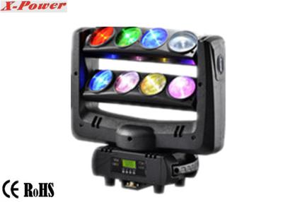 Cina 8*10W il Quadrato-colore RGBW/carrello principale bianco si accende, luce PL-68 del fascio del ragno in vendita