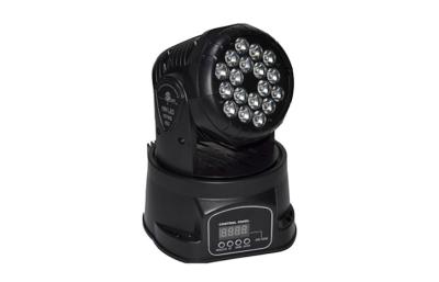 Cina Luci del carrello di RGB LED, mini lavaggio 18X3W del carrello di DMX 512 LED in vendita