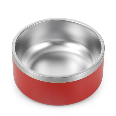 Cina il cane di acciaio inossidabile di 32oz 64oz lancia polvere dell'alimentatore dell'animale domestico ricoperta in vendita