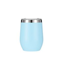 Cina tazze doppie della tazza da caffè delle chiavette di acciaio inossidabile 12oz con i coperchi liberi di BPA in vendita