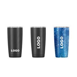 China As secadoras de roupa de aço inoxidável coloridas de 30oz 20oz agridem a parede dobro com as Flip Lid à venda