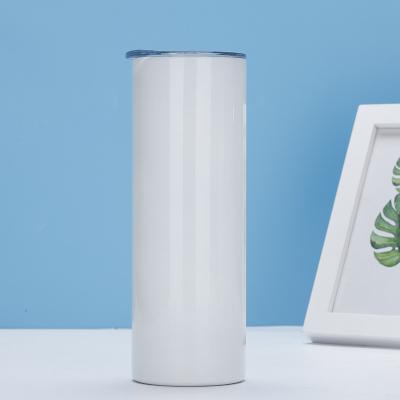 Cina vuoto scarno delle chiavette di acciaio inossidabile dello spazio in bianco di 16Oz 20Oz isolato con i coperchi in vendita