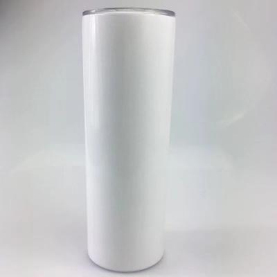 Cina vuoto scarno delle chiavette di acciaio inossidabile dello spazio in bianco di 16Oz 20Oz isolato con i coperchi in vendita