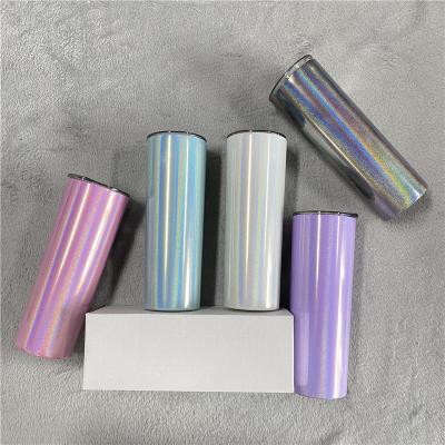 Cina Chiavetta scarna 20oz 30oz Drinkware di sublimazione diritta delle tazze di acciaio inossidabile in vendita