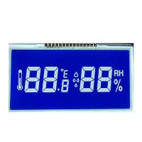 China Custom HTN LCD Display Screen 2.8V 3.2V Full Semi Transparent Mode White LED Backlight for sale