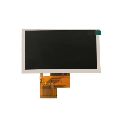 China 800 X 480 Ips 5 Inch TFT LCD Display TFT Capacitive Touchscreen 16m Colors 1000 Nits for sale