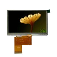 China 4.3 Inch TFT LCD Capacitive Touchscreen ST7282 I2C Interface FPC Connector 95.04mmx53.86mm for sale