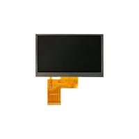 China 4.3 Inch I2C TFT LCD Capacitive Touch Screen Display 300cd/m2 High Brightness CTP Panel for sale
