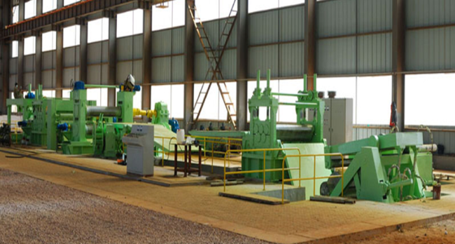 Metal steel slitting machine, slitting line, metal sheet cutting machine
