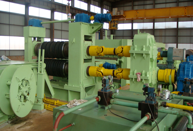 Metal steel slitting machine, slitting line, metal sheet cutting machine