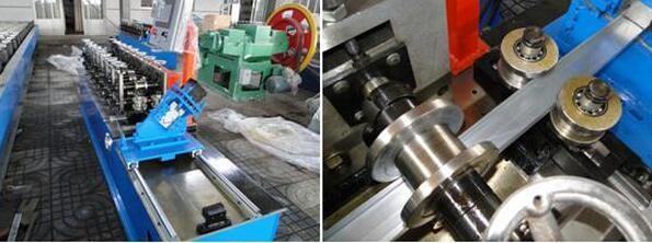 C Stud and U track roll forming machine CU metal stud partition suspended ceiling machine
