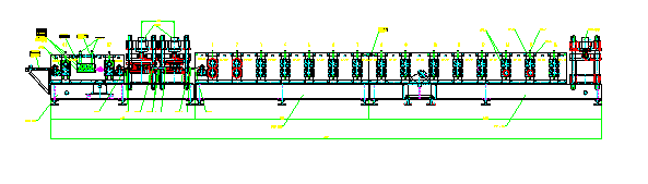Highway Guardrail Roll Forming Machine Low Price