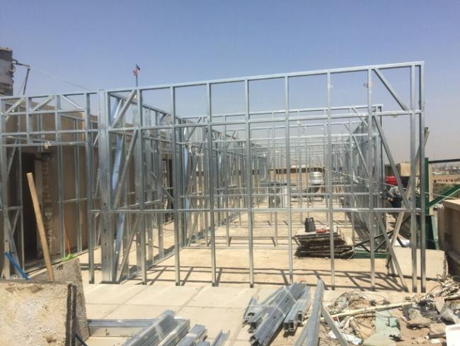 Drywall Stud And Track Roll Forming Machine 0.3-1.2mm 40-160mm Changeable Metal Ceiling Systems 1