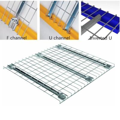 China 2.0mm Galvanized Steel Rack Roll Forming Machine 30m / Min Speed Upright Mesh Deck for sale