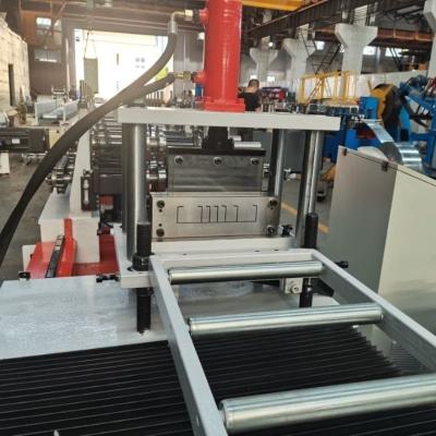 Chine 40mm-150mm Width Adjust 0.45mm Thickness Stud Track Roll Forming Machine With PLC Control à vendre