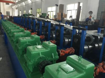 China Cold Rolled Steel 11Kw Cable Tray Making Machine Servo Feeding 10 Meters / Min for sale