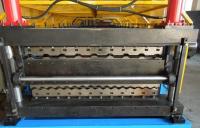 China 1000mm Double Layer Roll Forming Machine with 20 Station Roller, 0.25-0.8mm Steel Thickness, 7.5kW Motor for sale