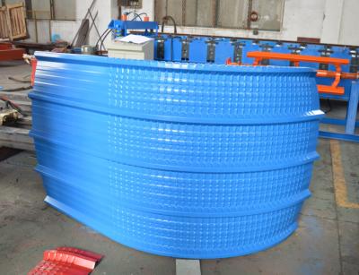China 0.4 - 0.8mm Thickness Custom Roof Panel Roll Forming Machine For Roof Tile for sale