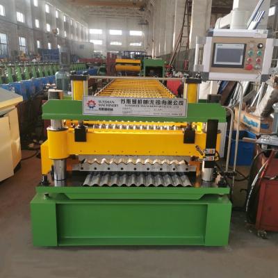 Cina Rotolo ondulato del pannello del tetto che forma spessore sottile della macchina 0.12mm-0.3mm in vendita