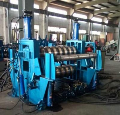 China 12-15m/min Hydraulic Punching Steel Silo Roll Forming Machine Automatic PLC Control System for sale