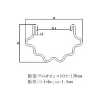 China Galvanized Steel Vineyard Post Roll Forming Machine 16 Stations Gearbox Drive 1.5-2mm Thickness for sale