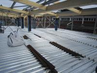 China 760mm Width 75mm Height Floor Deck Roll Forming Machine with 28 Stations and 8-12m/min Speed for sale