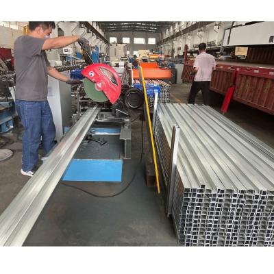 China M Sigma Purlin Roll Forming Machine 1.5mm-3mm Thickness With Saw Cutting for sale