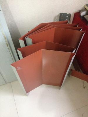 China Cold Steel Sheet Downspout Roll Forming Machine 19 Stations 0.3 - 0.6mm Thickness for sale