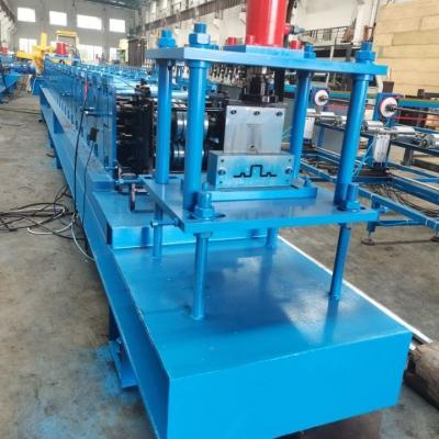 중국 1.0 - 2.0 밀리미터 CZ 중도리 롤 성형기 수압 커팅 강철 모자 모양 판매용