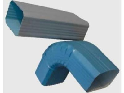 China Single Chain Drive Downspout Tube Roll Forming Machine With 45# Steel Roller for sale
