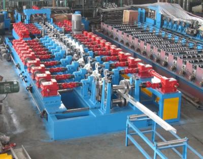 Китай Galvanized steel automatic C type purlin roll forming machine width adjustable продается