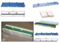 China PU Sandwich Panel Production Line 3 Kw Adjustable Width 600-1250mm Surface Chrome Coated Roller for sale