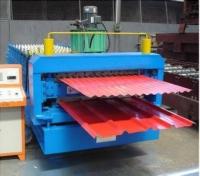 China 380V 3 Phase Double Layer Roll Forming Machine 18 Stations 7.5KW CE Certified for sale