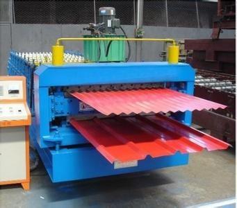 China Metal Steel Roll Forming Machine Corrugated Panel And Tile Sheet Making for sale