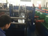 China PLC Touch Screen Cable Tray Roll Forming Machine 0.4-2.5mm Thickness 100-600mm Width for sale