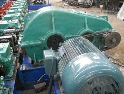 China 380V Highway Guardrail Roll Forming Machine Customized Color Galvanized Steel for sale
