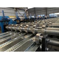 China High Efficiency Floor Deck Roll Forming Machine 0.7-1.5mm Thickness PLC Control for sale