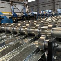 China High Efficiency Floor Deck Roll Forming Machine 0.7-1.5mm Thickness PLC Control for sale