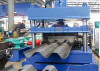 China Adjustable 2 3 Waves Guardrail Roll Forming Machine 310mm Width 2.0-2.5mm Thickness for sale