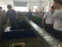 China Aluminum Cable Tray Roll Forming Machine 100-500mm Width 4-6m/min Speed for Ceiling Roofing Structures for sale